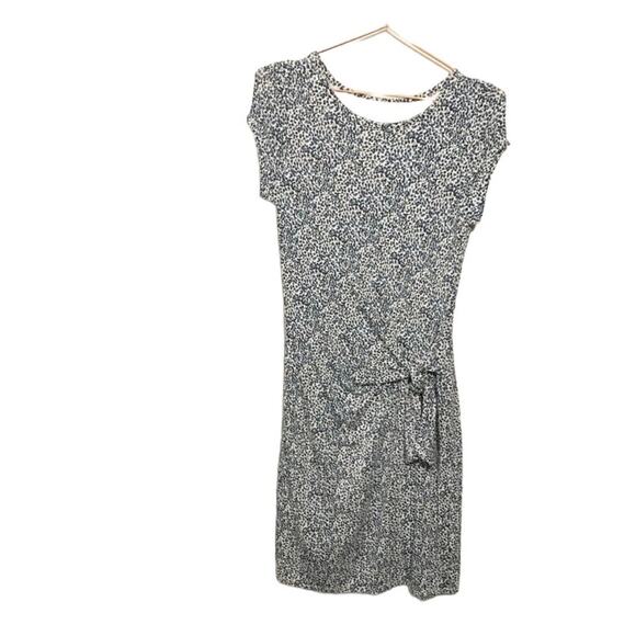 LOFT | Dresses | Loft Xs Faux Wrap Dress With Side Tie Lined Soft ...